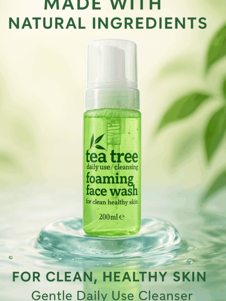 Tea Tree Foaming Face Wash – Sobsomay.com